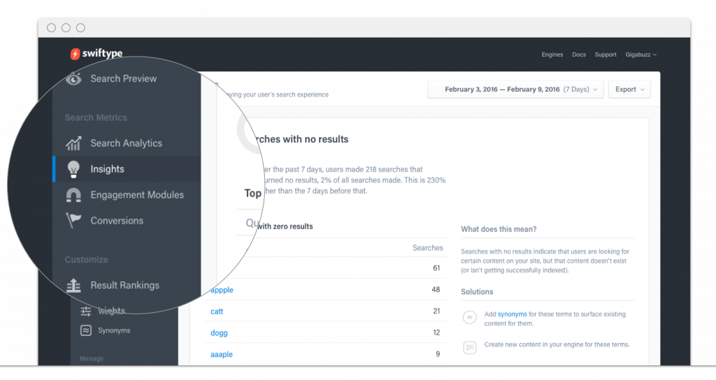 Analytics Update: Insights | The Swiftype Blog