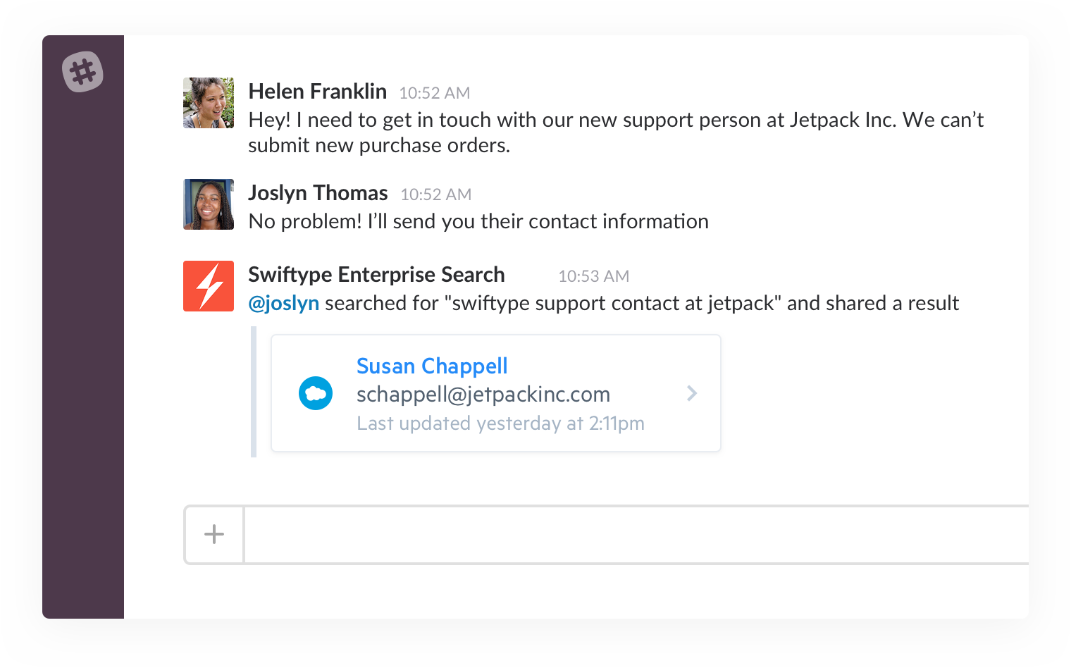 Bringing the Power of Swiftype's AI to Slack | The Swiftype Blog Bringing the Power of Swiftype's AI to Slack | The Swiftype Blog